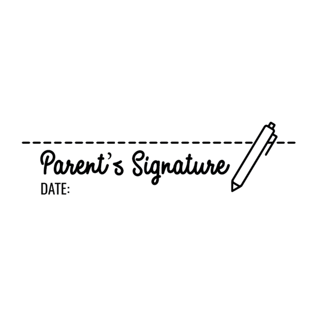 Teacher Stamp: Parent's Signature – Kaleidospia