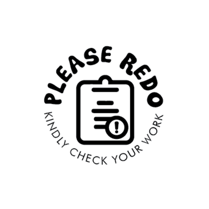 Teacher Stamp: Please Redo – Kaleidospia